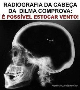 Vento que rende. Memes tiram sarro de declaração da presidente | Metrópoles