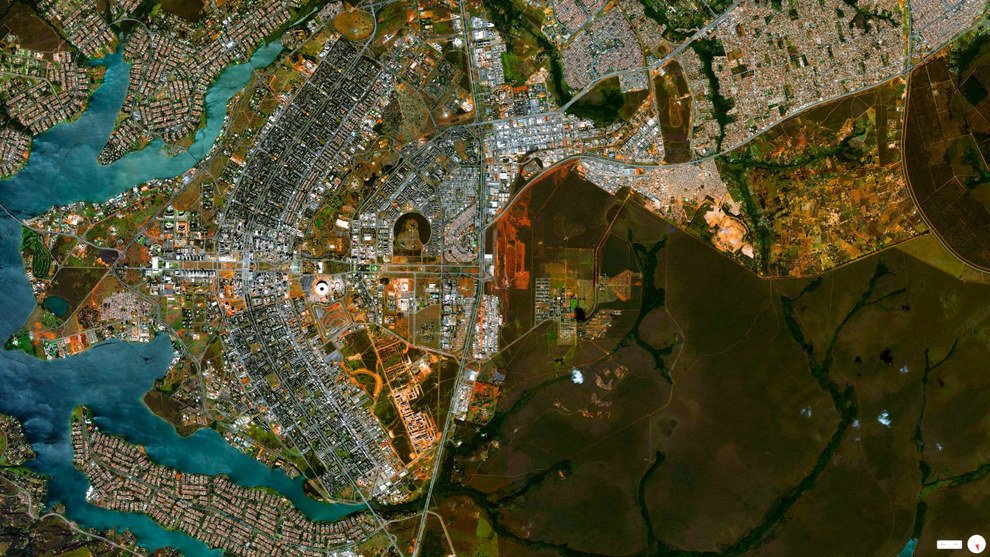 Projeto fotográfico exibe Ceilândia vista do céu