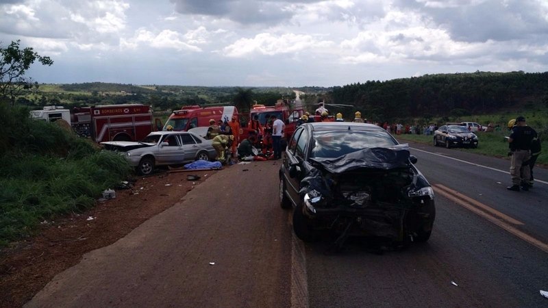 Dois morrem e três ficam feridos após acidente na DF-251 | Metrópoles