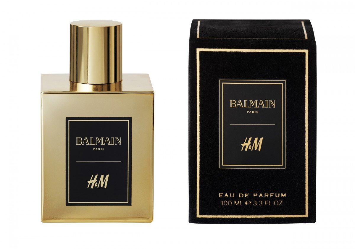Mais uma parceria Balmain e H&M, mas agora para perfume | Metrópoles