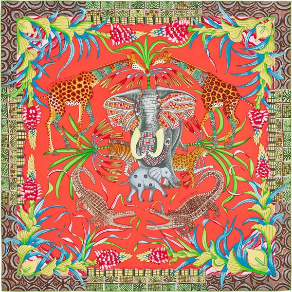 Hermés lança coleção de lenços em parceria com coletivo de arte ...