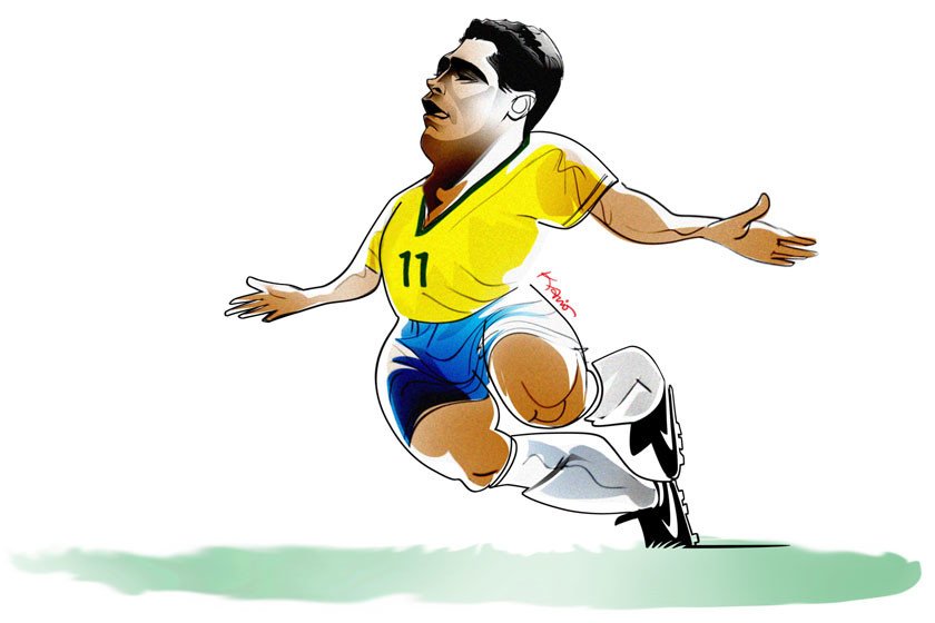 Os 50 anos de Romário, o Baixinho que era um gigante nos gramados