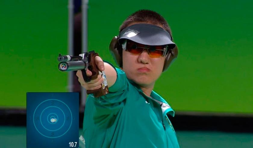 Felipe Wu, do tiro esportivo, garante primeira medalha brasileira