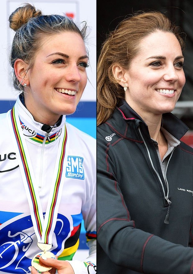 Ciclista francesa sósia de Kate Middleton movimenta redes sociais ...