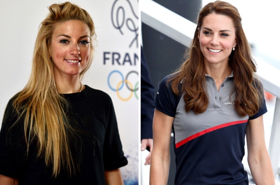Ciclista francesa sósia de Kate Middleton movimenta redes sociais ...