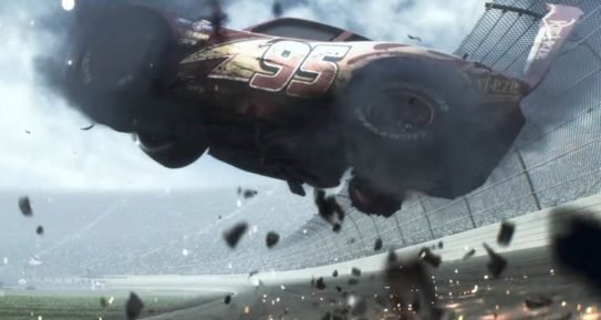 “Carros 3” ganha primeiro teaser trailer e mostra acidente com McQueen