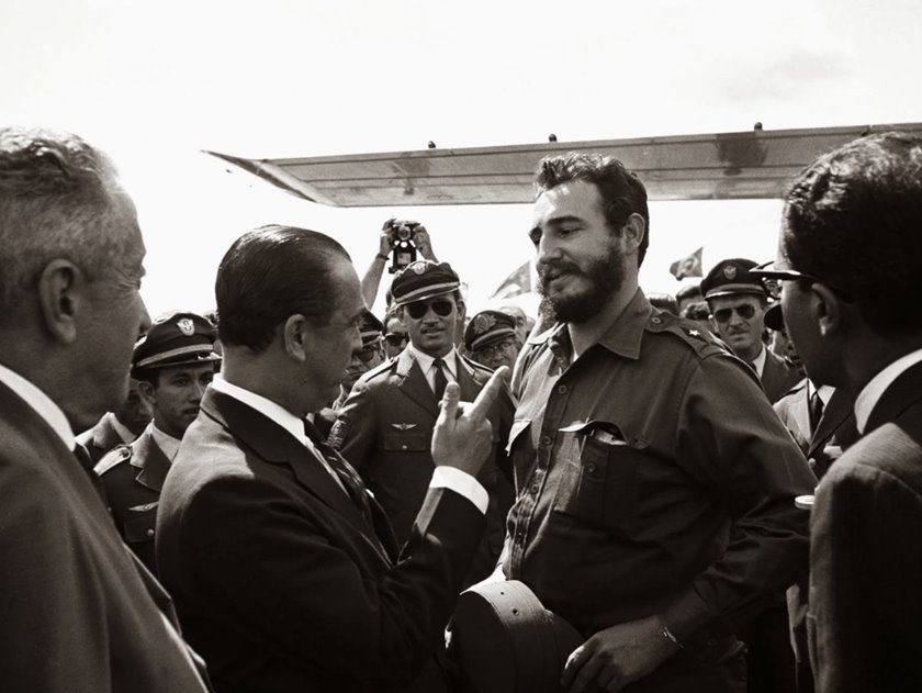 Fidel Castro visitou Brasília pela 1ª vez em 1959 e voltou cinco vezes ...