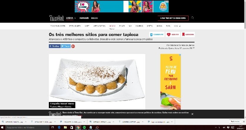 Tapioca brasileira é a mais nova sensação da gastronomia em Portugal ...