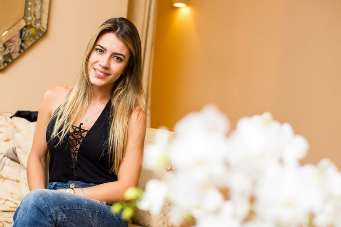 Maria da Graça Miziara recebe a joalheira carioca Fernanda Lynch ...