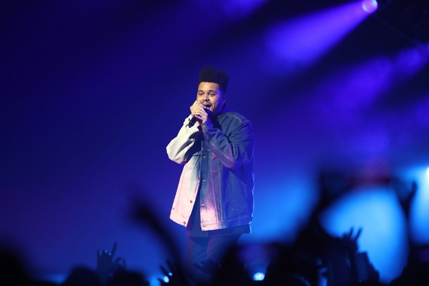 No Rio, The Weeknd passa a virada na areia da praia de Copacabana ...