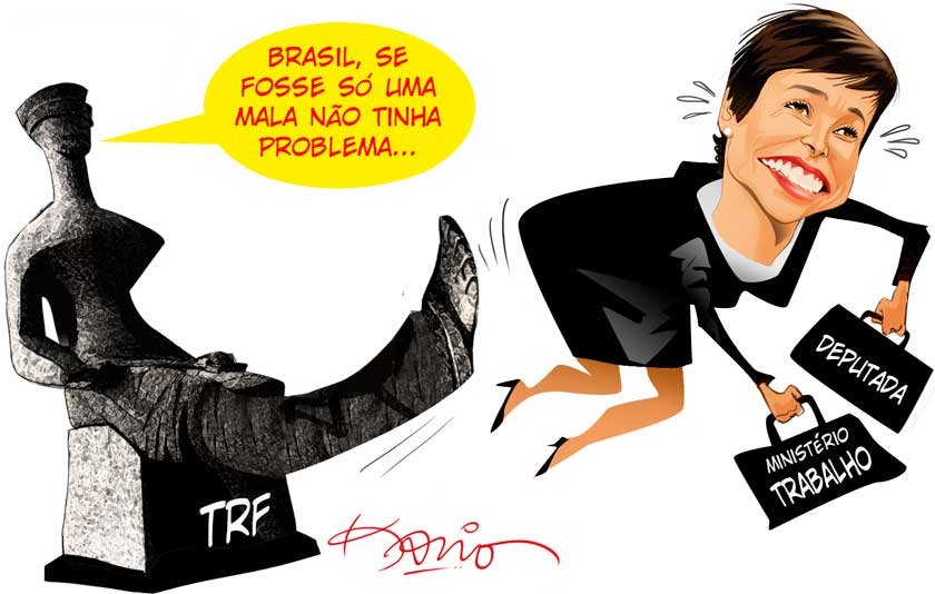 Às vezes, só um chute na bunda faz o Brasil ir pra frente… | Metrópoles