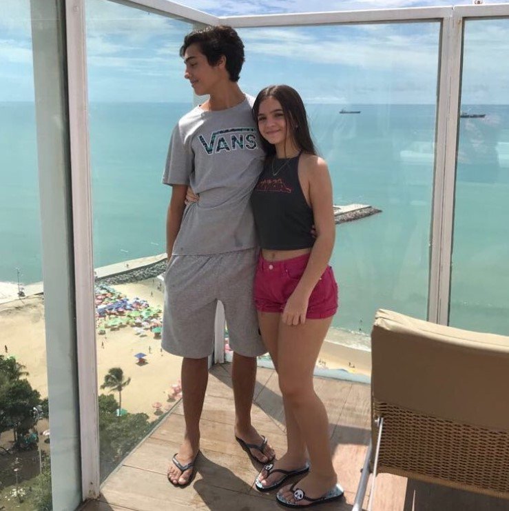 Mel Maia faz 14 anos e ganha homenagem do namorado: “Parabéns, amor”