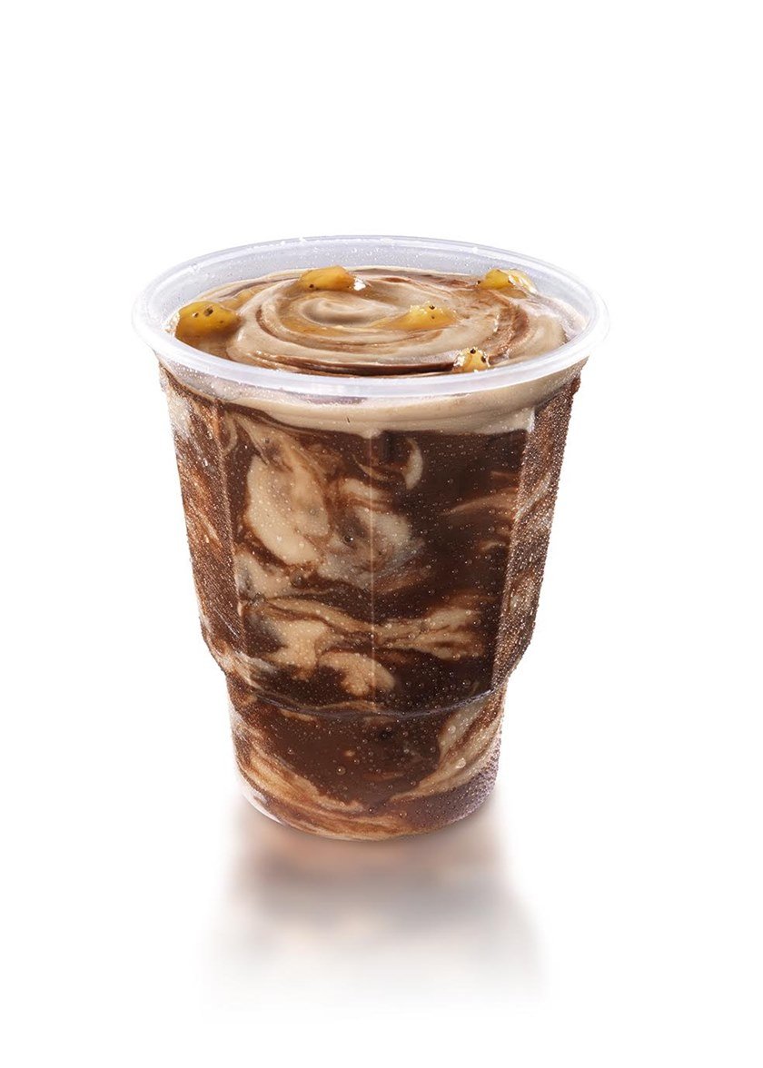 Milkshake de banana com chocolate e avelã chega ao Bob's