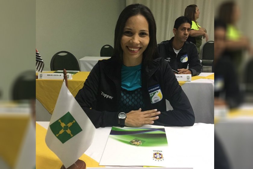 Leila Cruz é a primeira mulher do DF a integrar quadros da Fifa ...