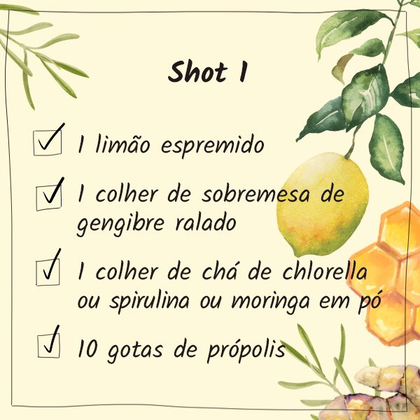 Shots saudáveis: receitas para fazer detox e aumentar imunidade ...