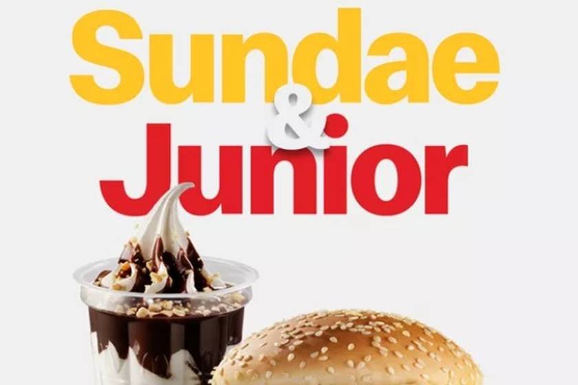 McDonald’s lança combo Sundae & Junior em homenagem à dupla | Metrópoles