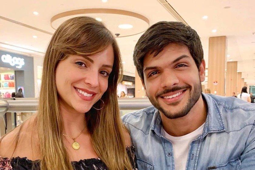 Fotos. Após polêmicas, Lucas, do BBB18, se casa com Ana Lúcia nos EUA ...