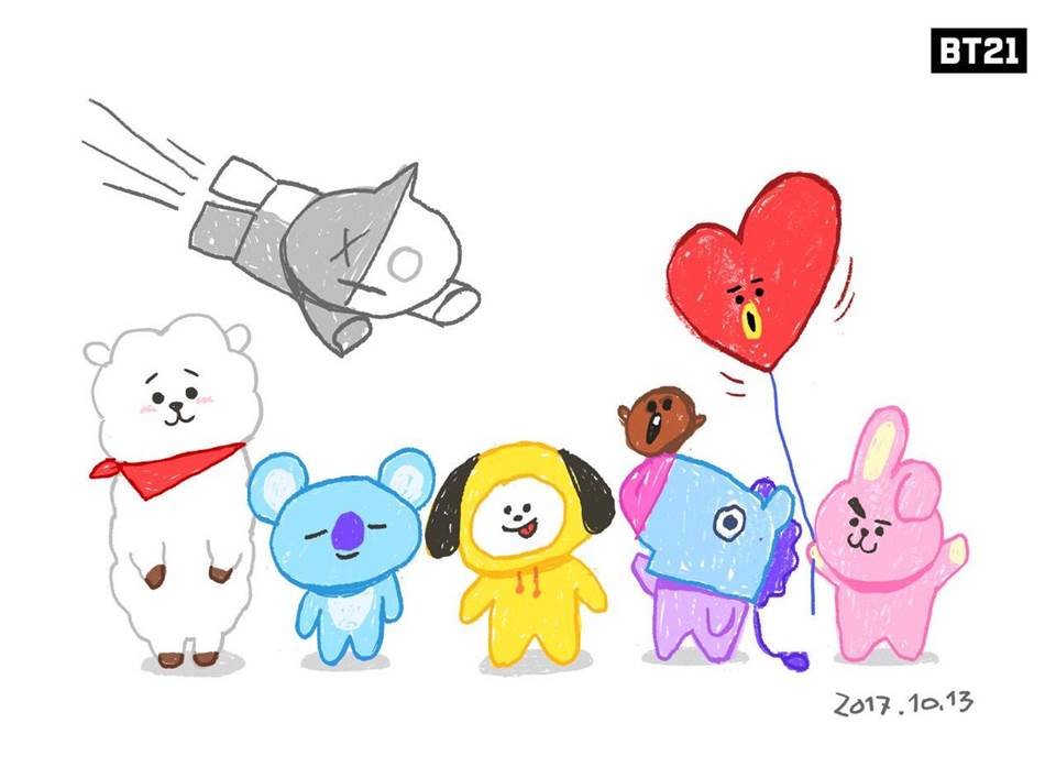 BT21: personagens animados do grupo BTS estampam nova collab da Uniqlo ...