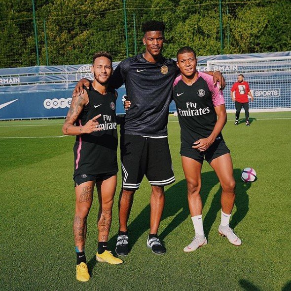Bromance: Neymar e Jimmy Butler vivem linda amizade no Instagram ...