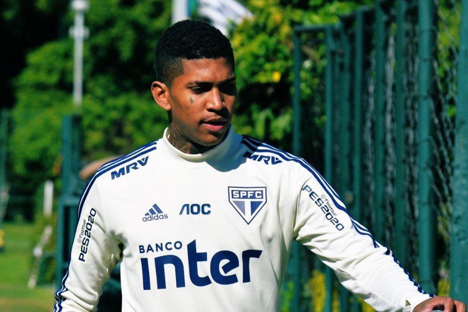 Após ser anunciado como reforço, Raniel faz 1º treino no São Paulo ...