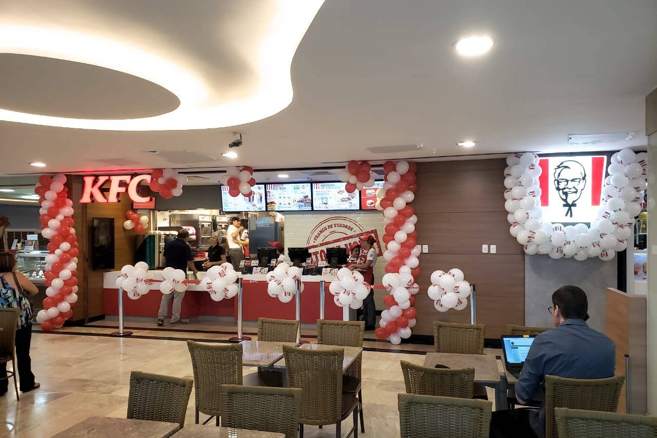 KFC inaugura sua primeira unidade em Brasília