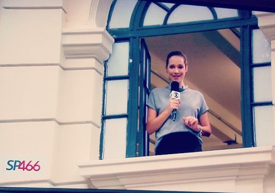 Repórter da Globo diz ao vivo: “Testei positivo, estou grávida ...