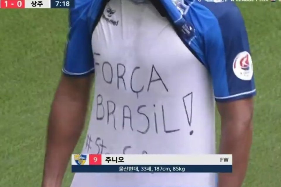 Pandemia: liga coreana começa, Junior Negão marca e deseja “força ...
