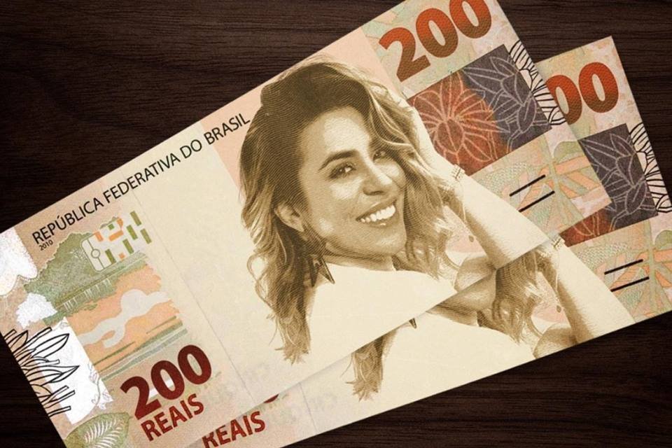 Naiara Azevedo muda música e lança 200 Reais com sua foto estampada ... Naiara Azevedo muda música e lança 200 Reais com sua foto estampada ...