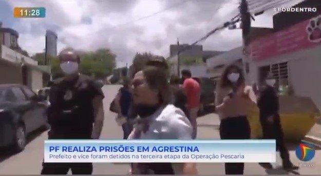 Equipe De Reportagem De Afiliada Do Sbt é Agredida Em Pernambuco