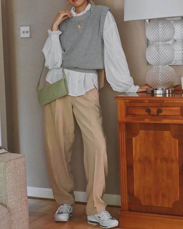 Direto do armário do avô: colete vintage protagoniza looks variados ...