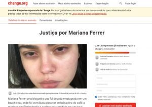 Justiça por Mari Ferrer: abaixo-assinado já tem 2,4 milhões de ...