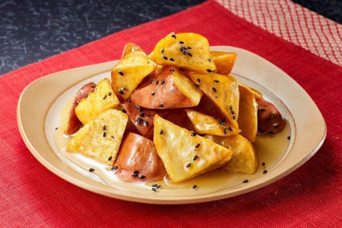 Batata doce assada com gergelim: receita prática tem 3 ingredientes ...