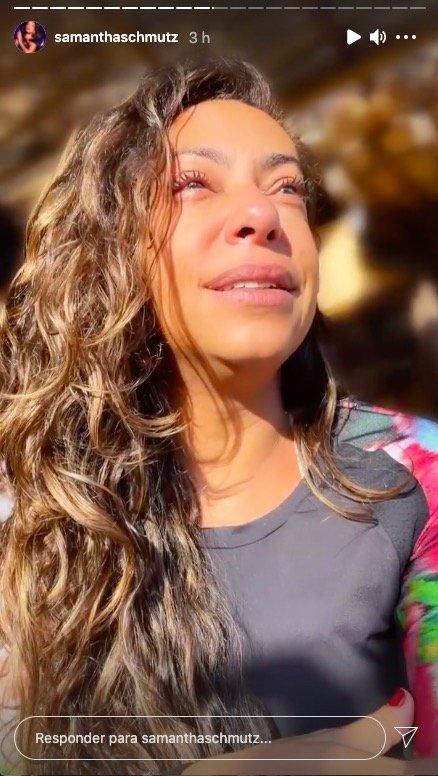 Samantha Schmütz chora ao falar sobre três meses sem Paulo Gustavo ... Samantha Schmütz chora ao falar sobre três meses sem Paulo Gustavo ...