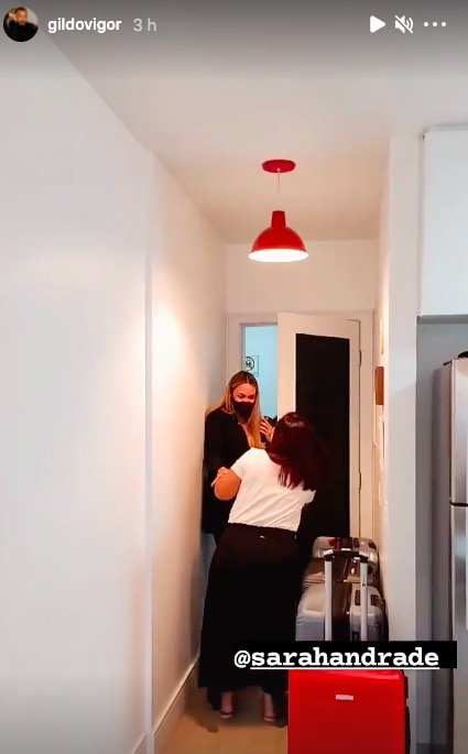 Gil do Vigor reencontra Sarah antes de ir para os EUA: “Ainda bem que ...