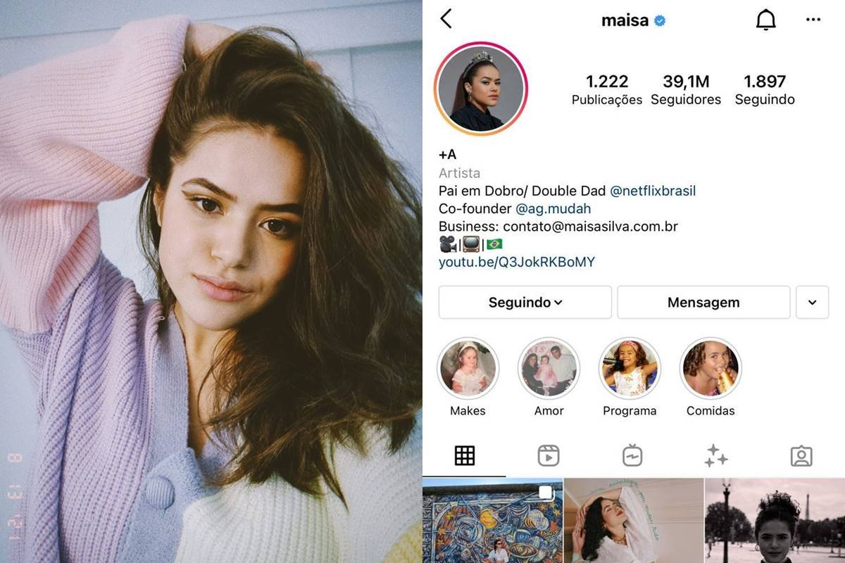Instagram: Maisa Silva tem o pior engajamento no Brasil. Veja a lista ...