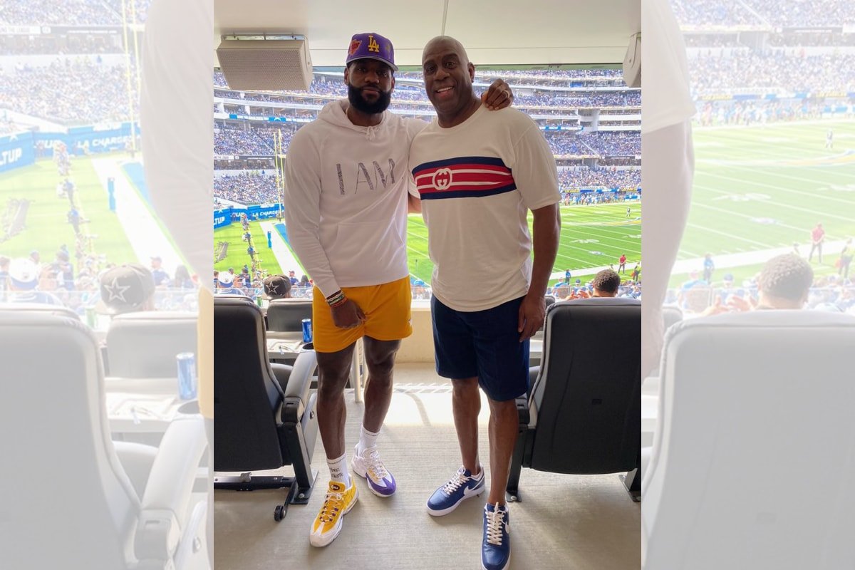 Magic Johnson chama LeBron James de “melhor da NBA” após encontro ...