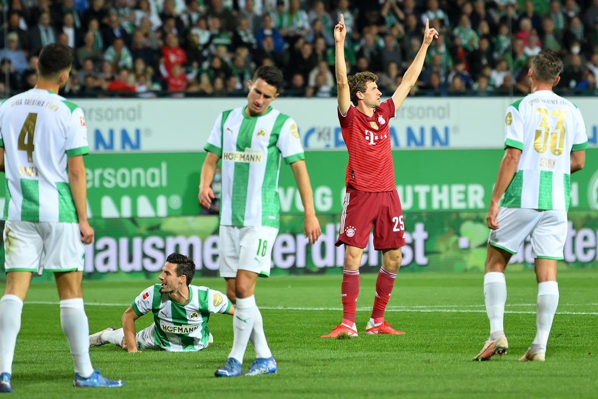 Bayern de Munique marca pelo 80° jogo seguido e supera o lanterna ...