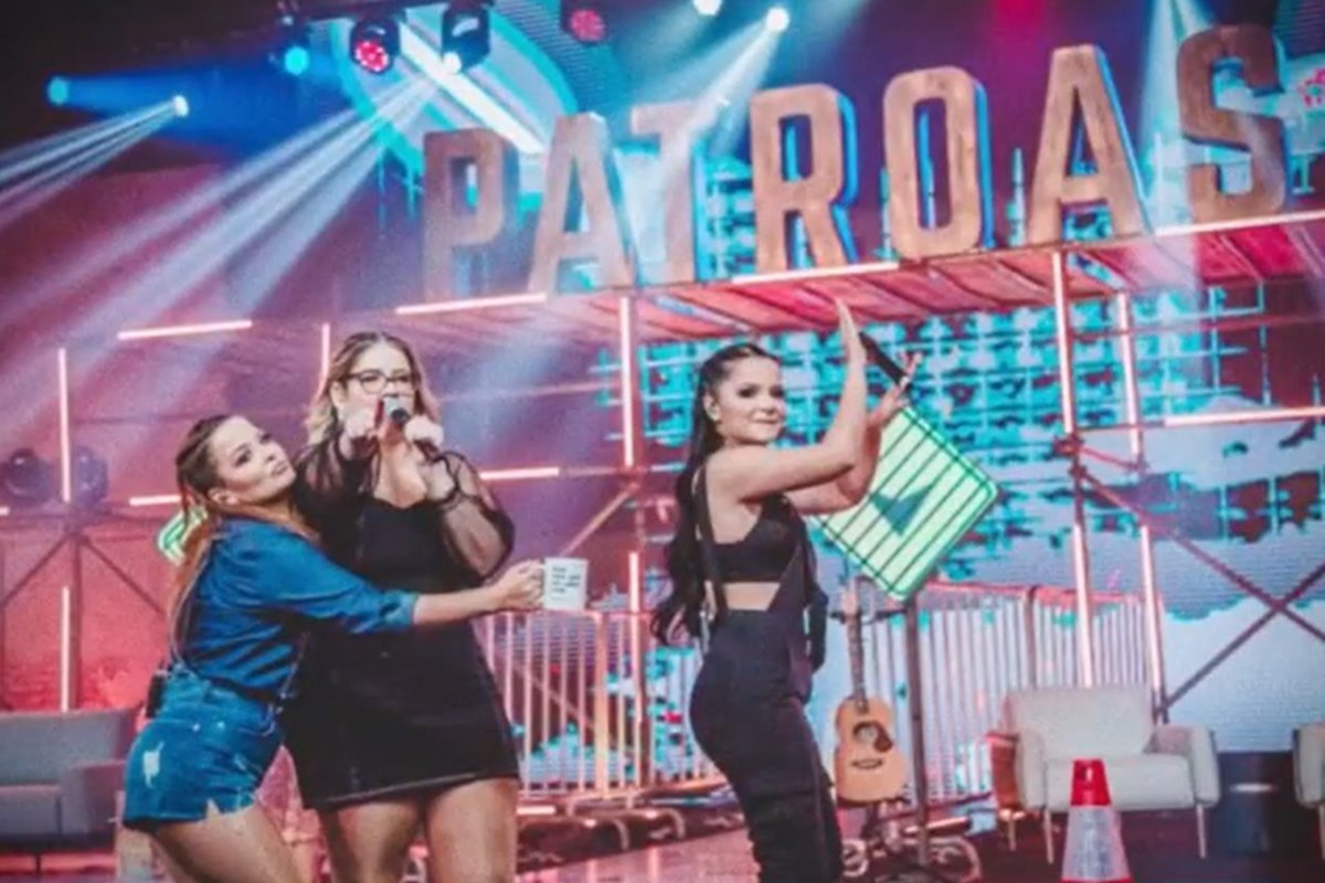 Maiara e Maraisa postam bastidores de As Patroas com Marília Mendonça ...