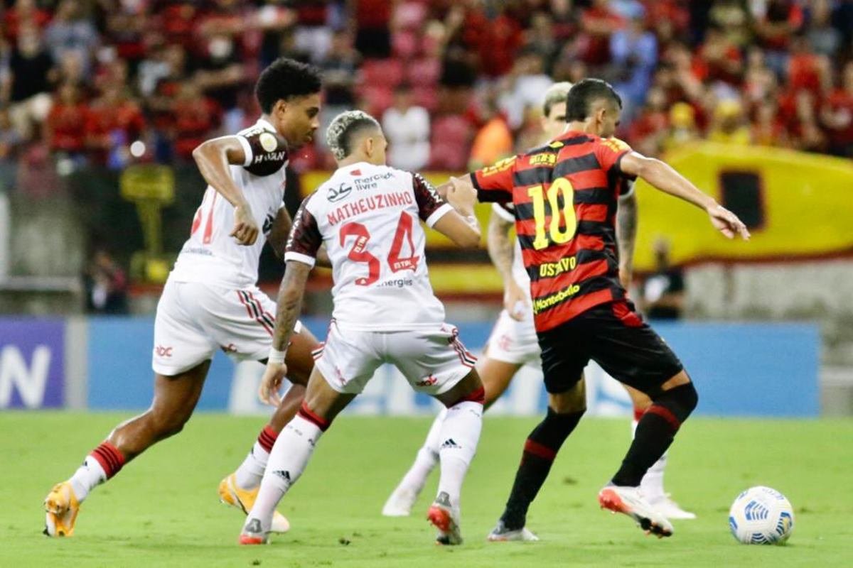 Flamengo sai na frente, mas Sport reage e garante o empate em 1 x 1 ... Flamengo sai na frente, mas Sport reage e garante o empate em 1 x 1 ...
