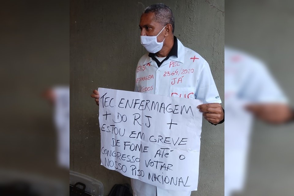 Vídeo Técnico De Enfermagem Anuncia Greve De Fome Por Piso Salarial
