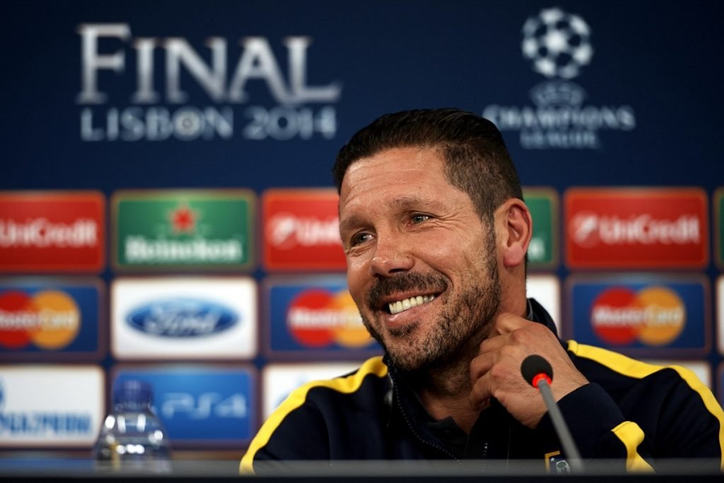 Diego Simeone celebra 10 anos à frente do Atlético de Madrid | Metrópoles