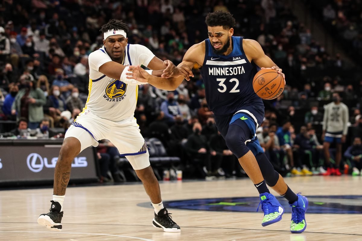 Sem Stephen Curry, Warriors não resistem e perdem dos Timberwolves ...