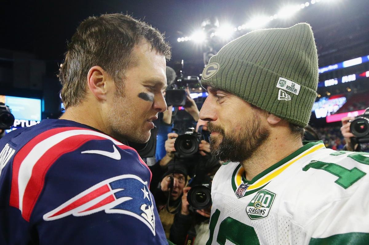 NFL: Brady e Rodgers contemplam futuro após eliminações dos playoffs ...