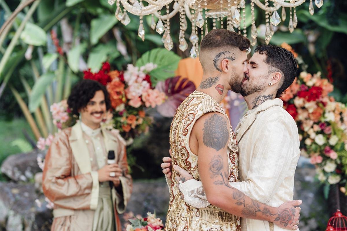 Rodrigo Malafaia e Leandro Buenno (ex-The Voice) se casam em São Paulo ...