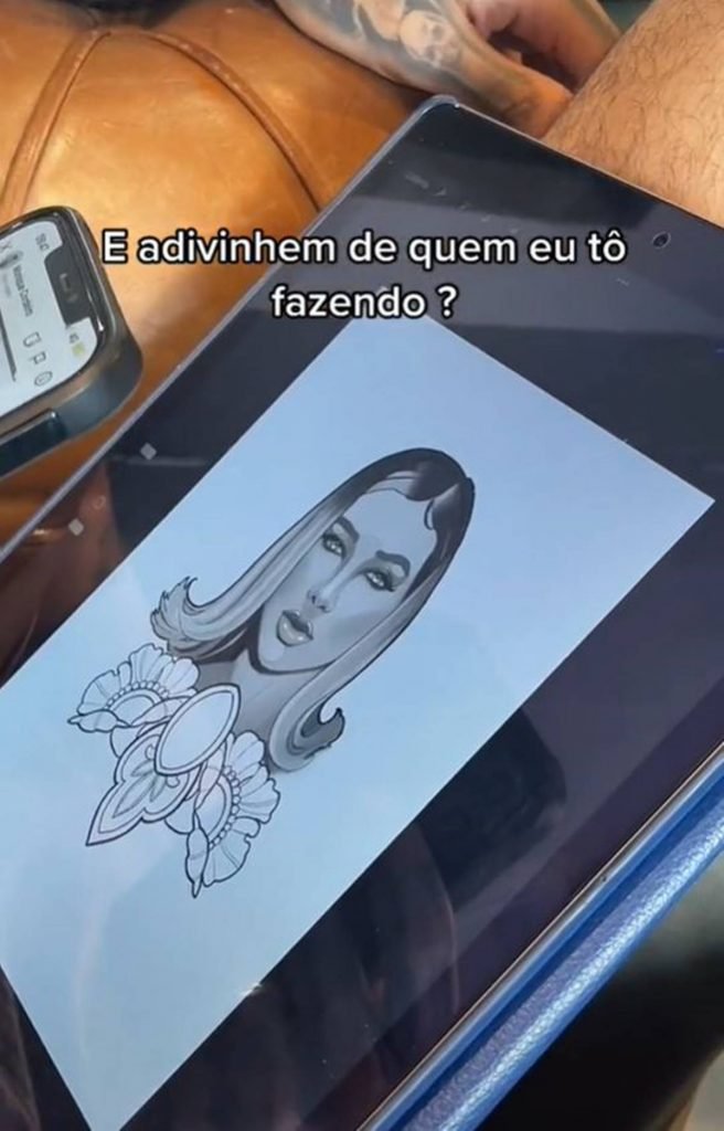 Fã tatua rosto de Virgínia Fonseca e assusta youtuber: “Você é doido ...