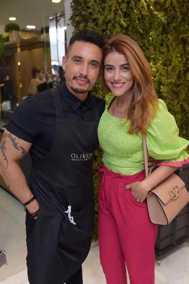 Bruno Oliver e Daniela Azevedo celebram 6 anos do Oliver Beauty Center ...