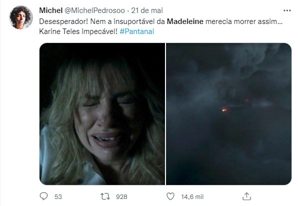 Pantanal Saiba Como Foi A Morte De Madeleine Na 1ª Versão Da Novela