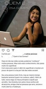 Quem é Isa Gomes, blogueira que quis dar susto em ex; homem foi morto ...