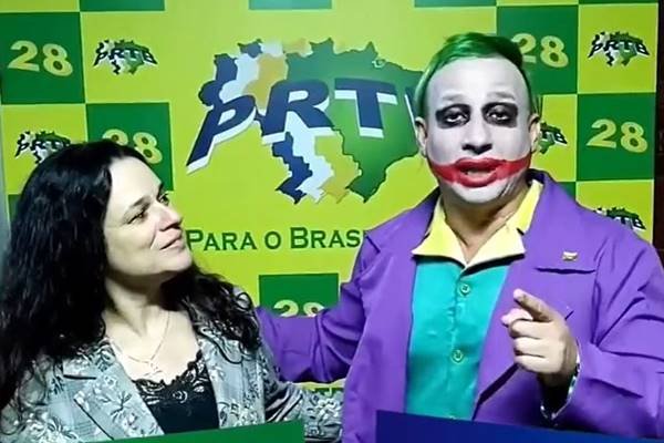 Coringa Reaça se candidata a deputado e declara 1 centavo em bens ...