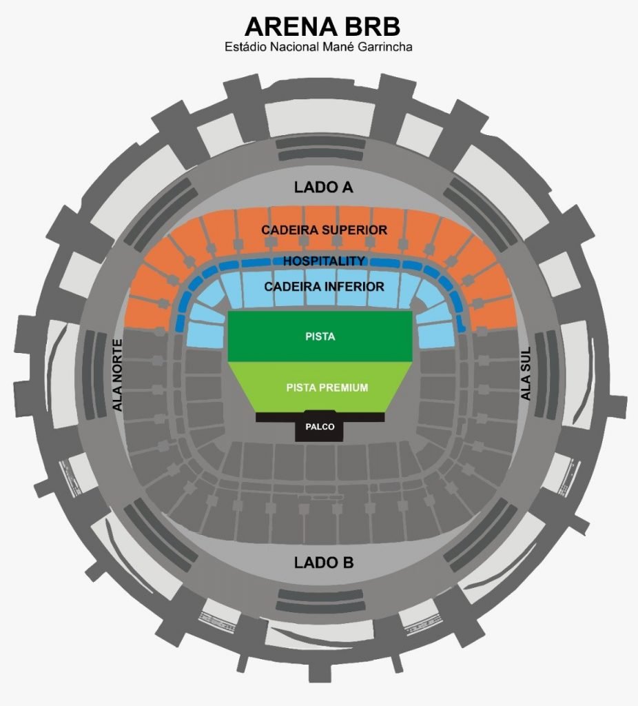 Show internacional de 14/11 terá o maior palco já construído no DF | Metrópoles